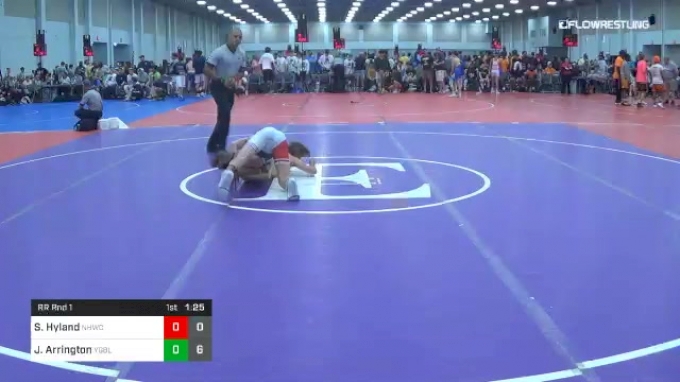 113 lbs Rr Rnd 1 - Sean Hyland, North Hunterdon Wrestling Club vs ...