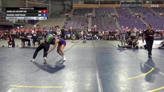 145 lbs Round 1 (16 Team) - Jamilah Mcbryde, Life University vs Sarina ...
