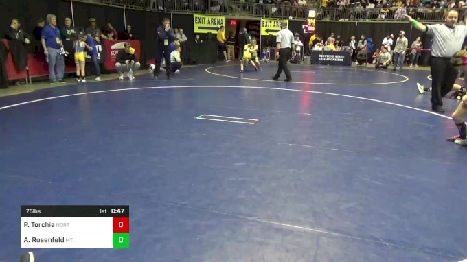 75 lbs Semifinal - Phoebe Torchia, North Allegheny vs Alexia Rosenfeld ...