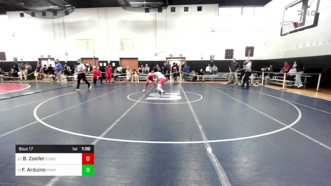 138 lbs Round Of 32 - Bruce Zoeller, Conard vs Franco Arduino ...