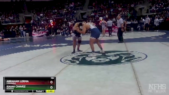 4A 215 lbs Quarterfinal - Isaiah Chavez, Ruidoso vs Abraham Lerma ...