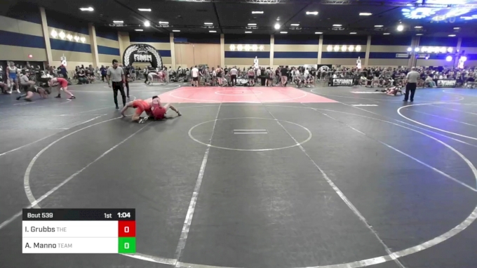 157 lbs Round Of 32 - Ian Grubbs, The Lab Wrestling vs Anthony Manno ...