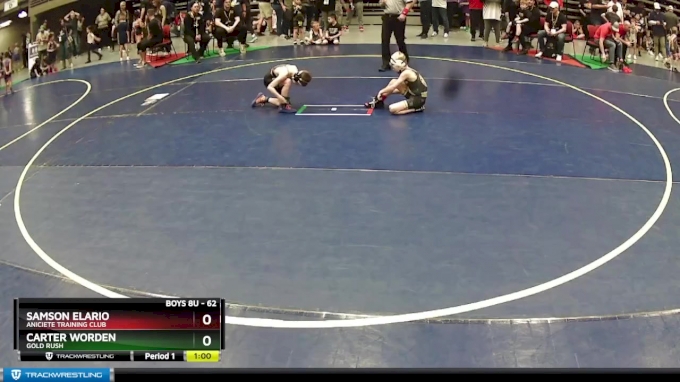 62 lbs Quarterfinal - Samson Elario, Aniciete Training Club vs Carter ...