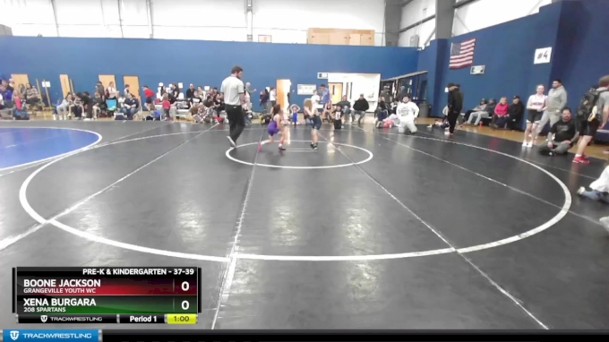 56-59 lbs Round 4 - Annaliyah Ramirez, Fighting Squirrels vs Alexys ...