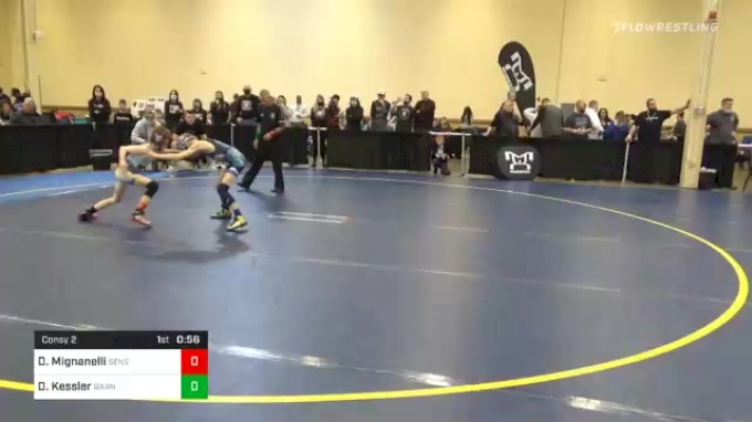 60 lbs Consolation - Dominic Mignanelli, Seneca Valley vs Dylan Kessler ...