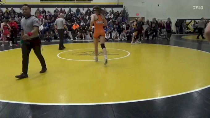 135 lbs Semifinal - Ava Perkins, South Tama County vs Anna O`Rear, West ...