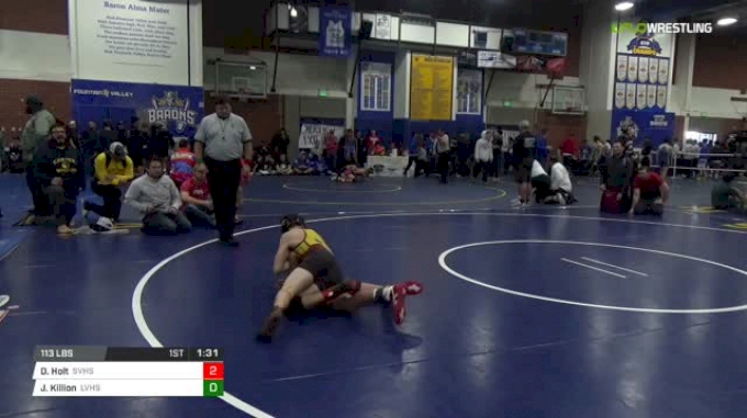 113 lbs Round of 64 - Denver Holt, Simi Valley Pioneers vs Johnny ...