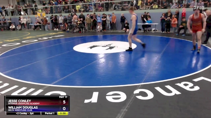 175 lbs Semifinal - William Douglas, Delta Wrestling Club vs Jesse ...
