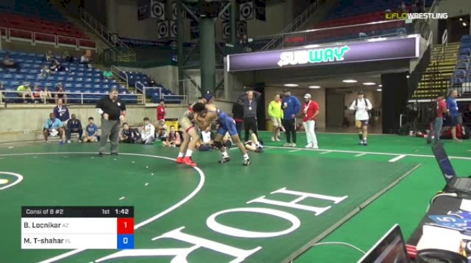 182 lbs Consi Of 8 #2 - Brock Locnikar, Arizona vs Michael Tal-shahar ...