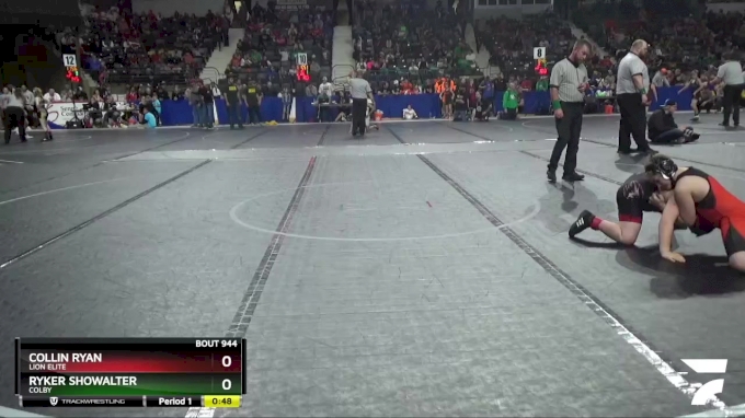 110 lbs Cons. Round 1 - Ryker Showalter, Colby vs Collin Ryan, Lion Elite