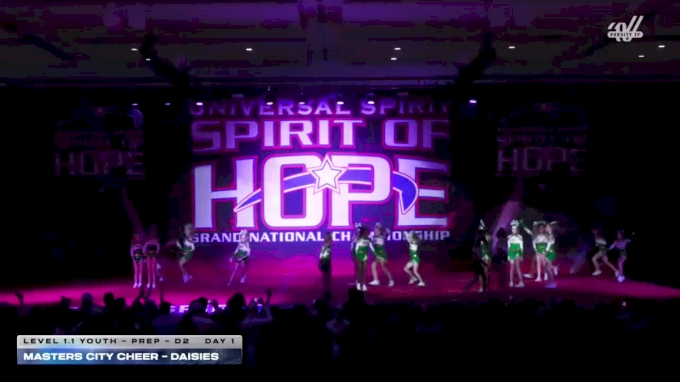 Masters City Cheer - Daisies [2026 L1.1 Youth - PREP - D2 Day 1] 2026 ...
