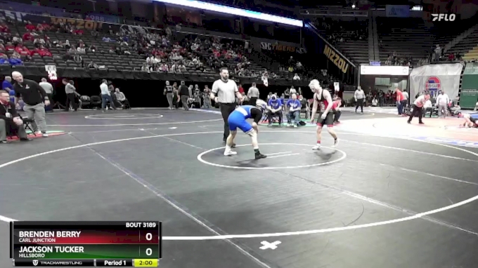 138 Class 3 lbs Quarterfinal - Jackson Tucker, Hillsboro vs Brenden ...