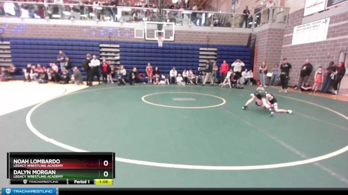 54 lbs Round 4 - Noah Lombardo, Legacy Wrestling Academy vs Dalyn ...