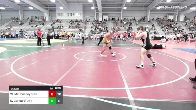 285 lbs Rr Rnd 2 - William McChesney, Quest School Of Wrestling vs Gabe ...