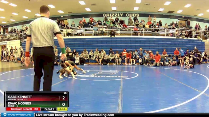 95 lbs Placement (4 Team) - Isaac Hodges, Floyd vs Gabe Kennett ...