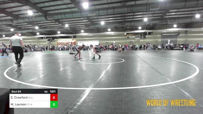 115 lbs Round Of 16 - Quincey Crawford, BullTrained vs Maddox Laymon ...
