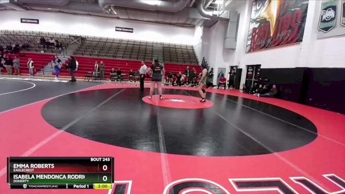 235 lbs Championship Bracket - Emma Roberts, Eaglecrest vs Isabela ...