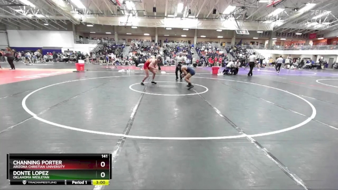 141 lbs Cons. Round 2 - Channing Porter, Arizona Christian University ...