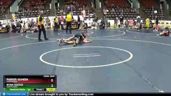 120/130 Cons. Semi - Parker Goheen, Unattached vs Ryan Dacha, Unattached