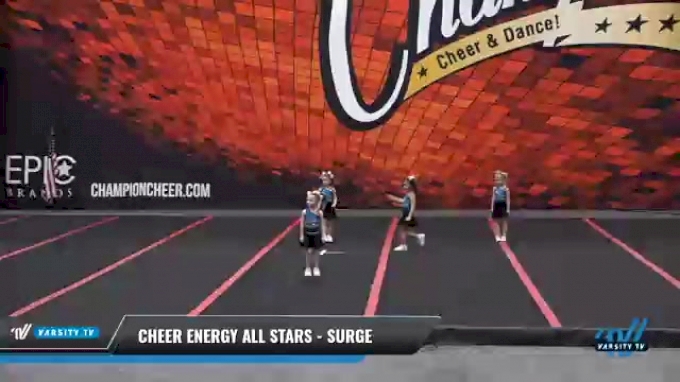Cheer Energy All Stars - Surge [2021 L1 Tiny - Novice - Exhibition ...