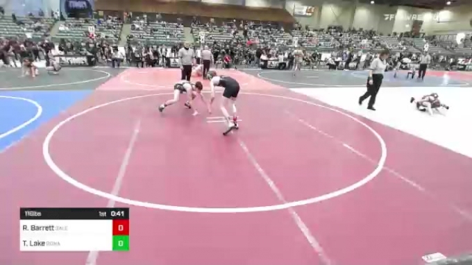 116 lbs Consi Of 4 - Riley Barrett, Salem Elite vs Tyson Lake, Ronan ...