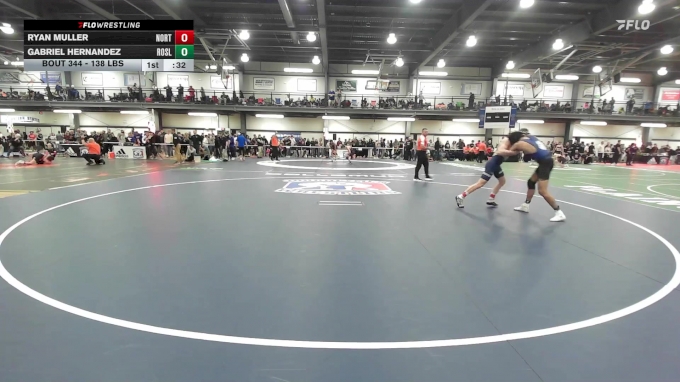 138 lbs Consi Of 32 #2 - Ryan Muller, Northport vs Gabriel Hernandez ...
