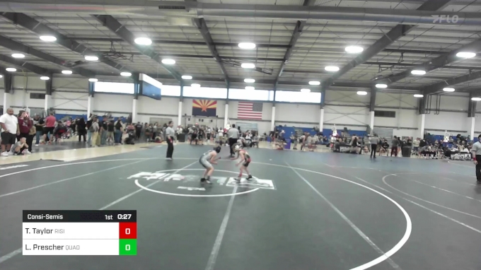 54 lbs Consolation - Tillman Taylor, Rising Sun WC vs Lawson Prescher ...