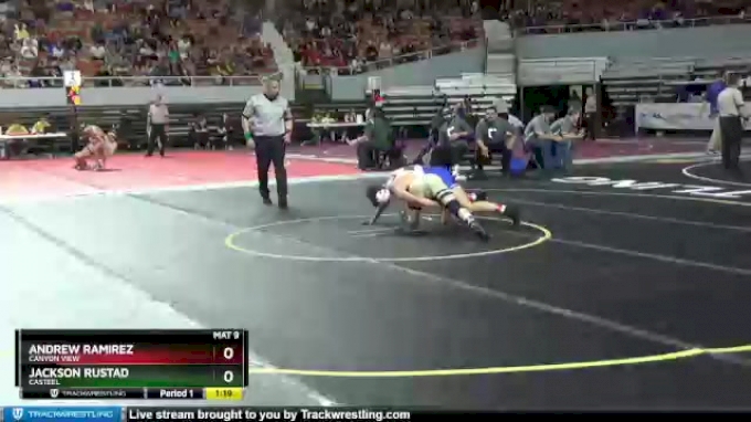 D2-120 lbs Semifinal - Jackson Rustad, Casteel vs Andrew Ramirez ...