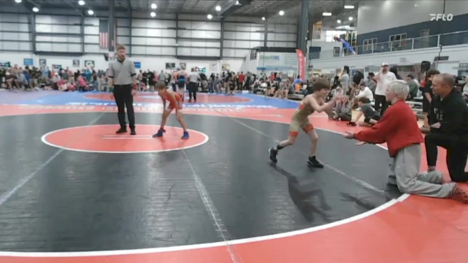 60 lbs Cons. Round 2 - Maxwell Duren, Raleigh Area Wolfpack vs Andrew ...