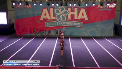 Lunar Viper Allstars - Boas [2026 L1 Mini Day 1] 2026 Aloha Baltimore ...