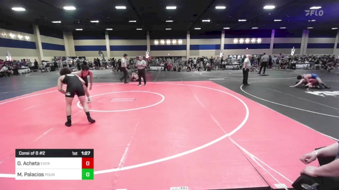 144 lbs Consi Of 8 #2 - Dj Acheta, Evergreen Valley WC vs Matthew ...