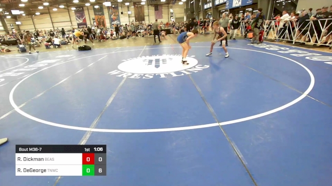 113 lbs Rr Rnd 1 - Revin Dickman, Beast Nation Gold vs Ryan DeGeorge ...