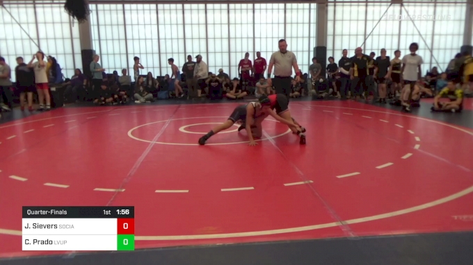 105 lbs Quarterfinal - James Sievers, Social Circle USA Takedown vs ...