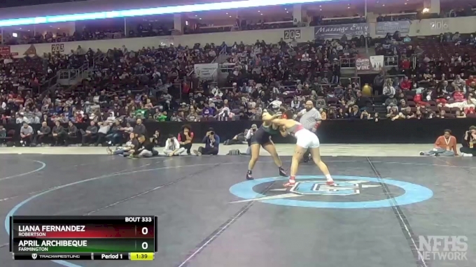 5A 145 lbs 1st Place Match - Tye Barker, Centennial vs Tatum Garcia ...