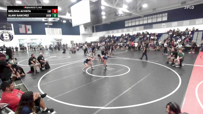 125 lbs Cons. Round 2 - Alani Sanchez, Chaparral High School Wrestlin ...