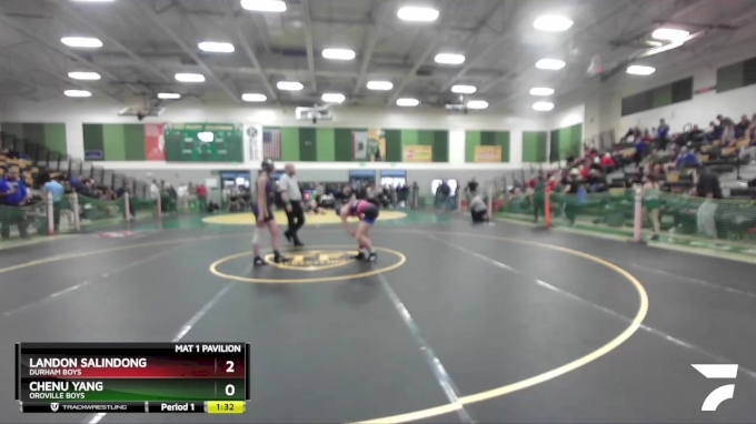 Girls 127 lbs Cons. Round 2 - Emma Waggoner, Durham Girls vs Alysha ...