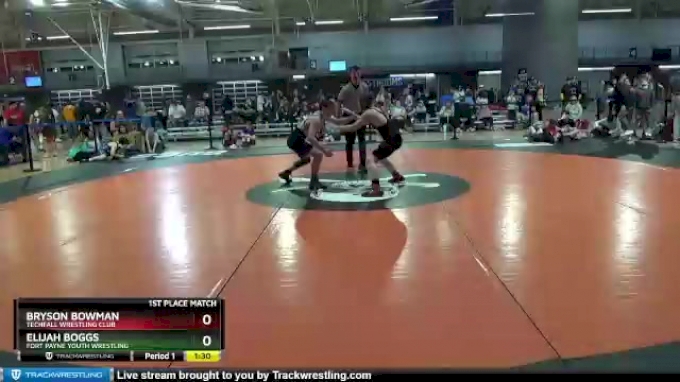 140 lbs 1st Place Match - Elijah Boggs, Fort Payne Youth Wrestling vs ...
