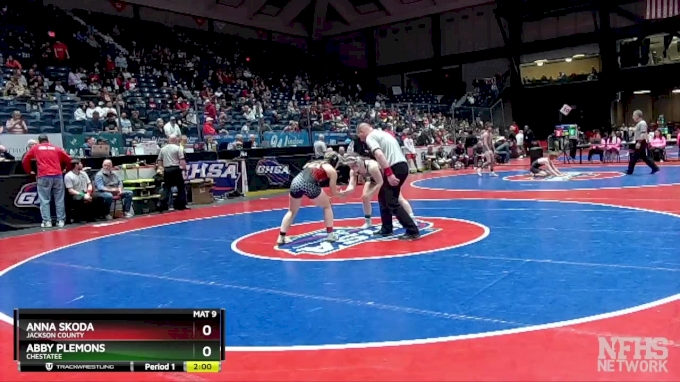 130 lbs Quarterfinal - Abby Plemons, Chestatee vs Anna Skoda, Jackson ...