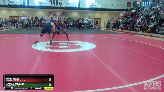 190 lbs Semifinals (8 Team) - Ivan Neal, Sussex Central H S vs James ...