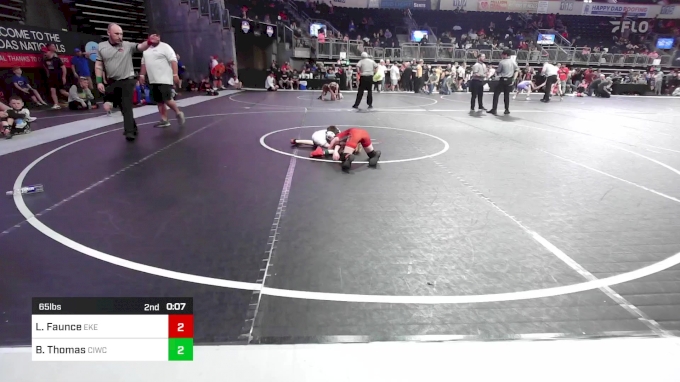 65 lbs Final - Easton Terrell, Purler Wrestling vs Brandon Peet ...