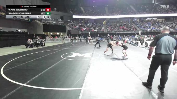 Quarterfinal - Mason Schrempp, Aberdeen Central vs Cade Willnerd ...