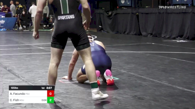 165 lbs Consi Of 8 #1 - Alex Facundo, Penn State vs Caleb Fish ...