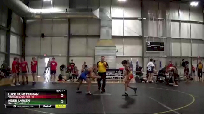 108 lbs Round 3 (6 Team) - Luke Munsterman, American Gladiators vs ...