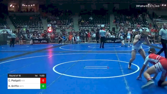 145 lbs Prelims - Connor Padgett, Maize WC vs Kasey Griffin, Threestyle