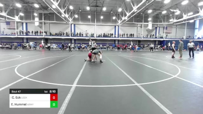 157 lbs Round Of 64 - Connor Eck, Lock Haven University vs Eddie Hummel ...