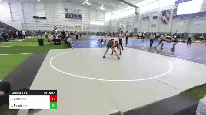 130 lbs Consi Of 8 #2 - Jaydin Cruz, Threshold WC vs Jaden Finch, Round ...