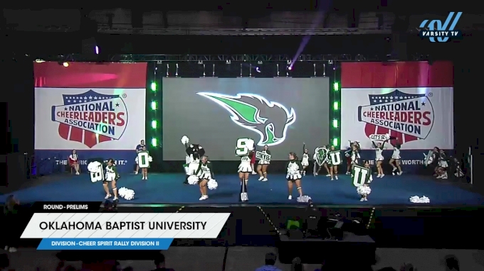 Oklahoma Baptist University [2025 Cheer Spirit Rally Division II ...