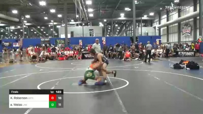 138 lbs Final - Keegan Roberson, Team Gotcha vs Andrew Weiss, Law