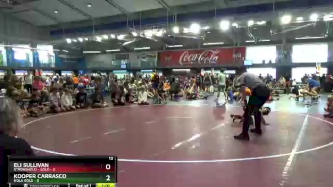 45 lbs 2nd Wrestleback (16 Team) - Eli Sullivan, Stronghold - Gold vs ...