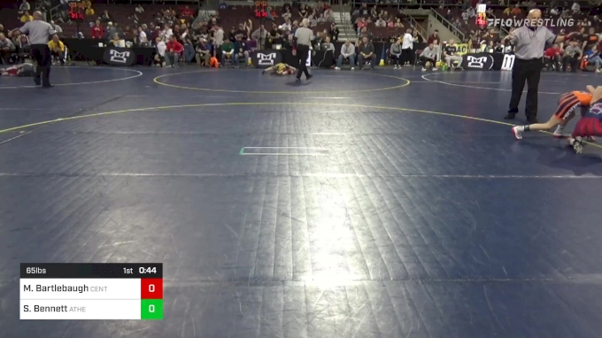 65 lbs Consy 6 - Max Bartlebaugh, Central Dauphin vs Silas Bennett, Athens
